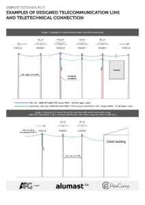 EXAMPLES OF DESIGNED TELECOMMUNICATION LINE AND TELETECHNICAL ...